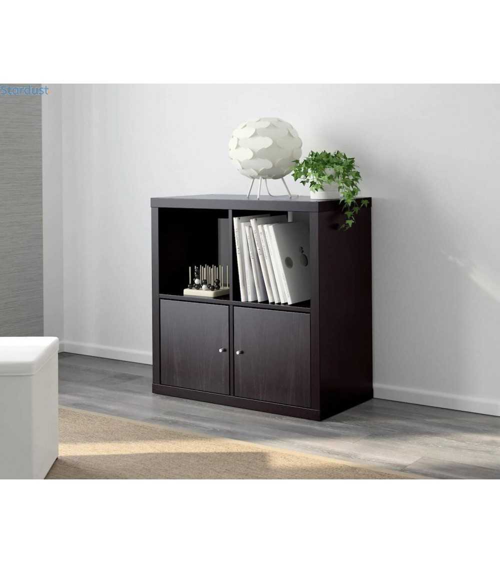 Meuble rangement ikea à 4 cubes Noir