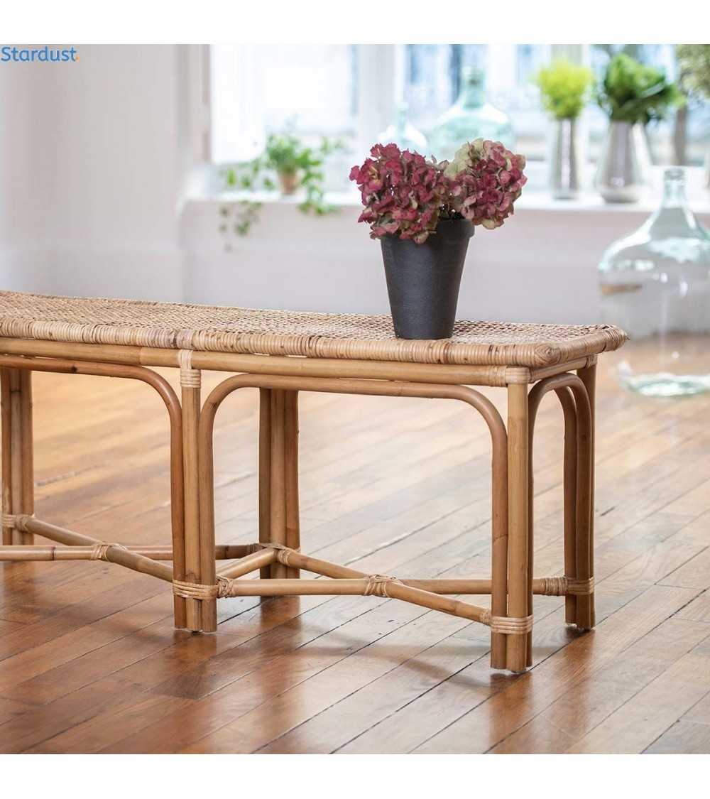 Mobilier Et Décoration en Rotin Tunisie :Banc bout de lit en rotin ...