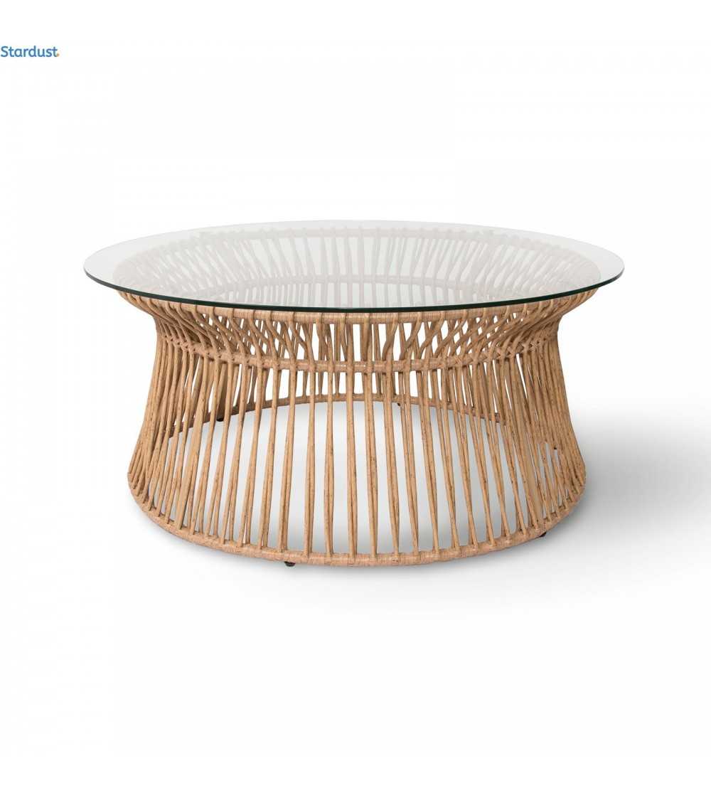 Mobilier Et Décoration en Rotin Tunisie : Table basse en rotin naturel